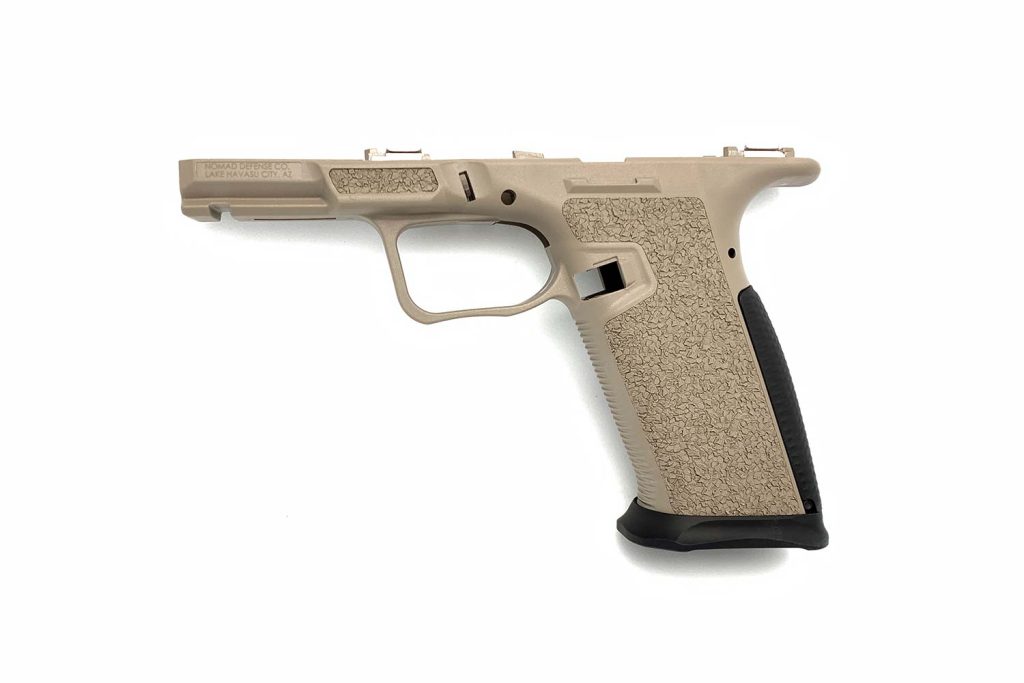 Nomad 9X Frame with Magwell and Backstrap, For G19X/45 Gen5 Nomad Defense