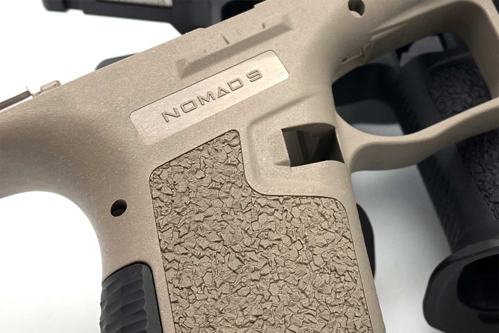 Nomad 9 Frame with Magwell and Backstrap, For G19 Gen5 Nomad Defense
