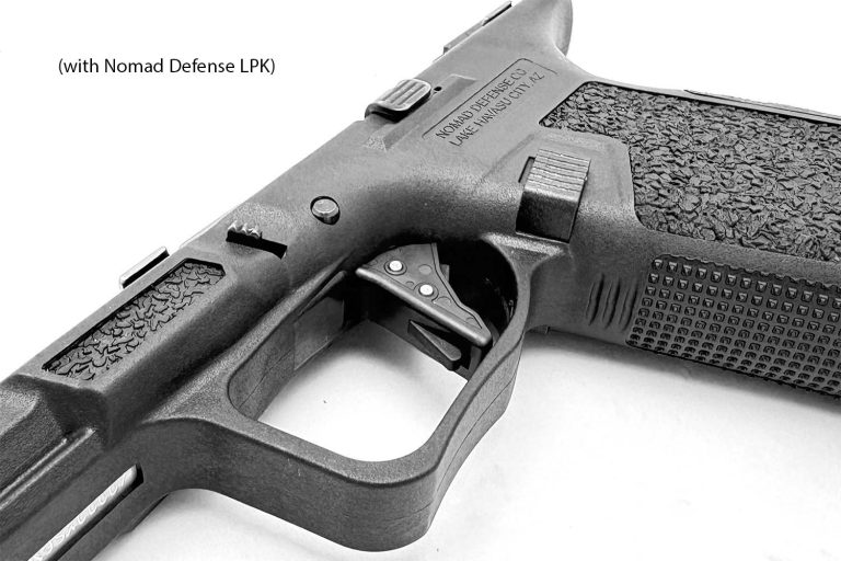 Nomad 9SX Frame with Magwell and Backstrap, for G26X Gen5 Nomad Defense