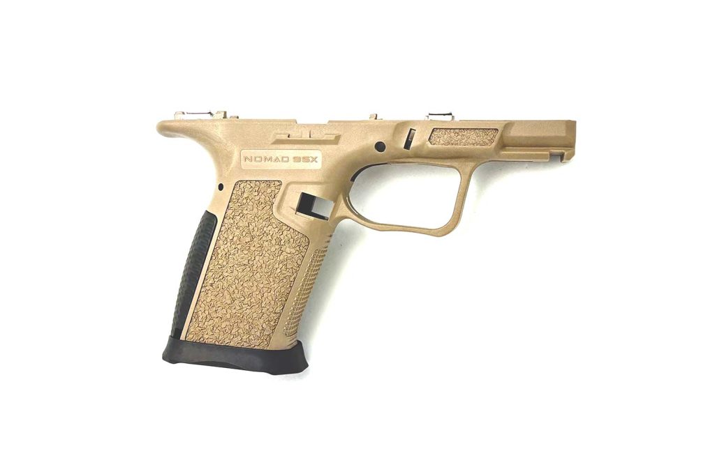 Nomad 9SX Frame with Magwell and Backstrap, for G26X Gen5 Nomad Defense